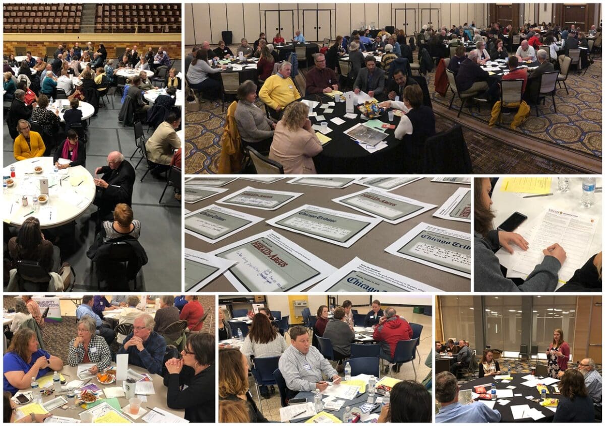Hundreds of People Participate in Community Conversations! - Vibrant ...